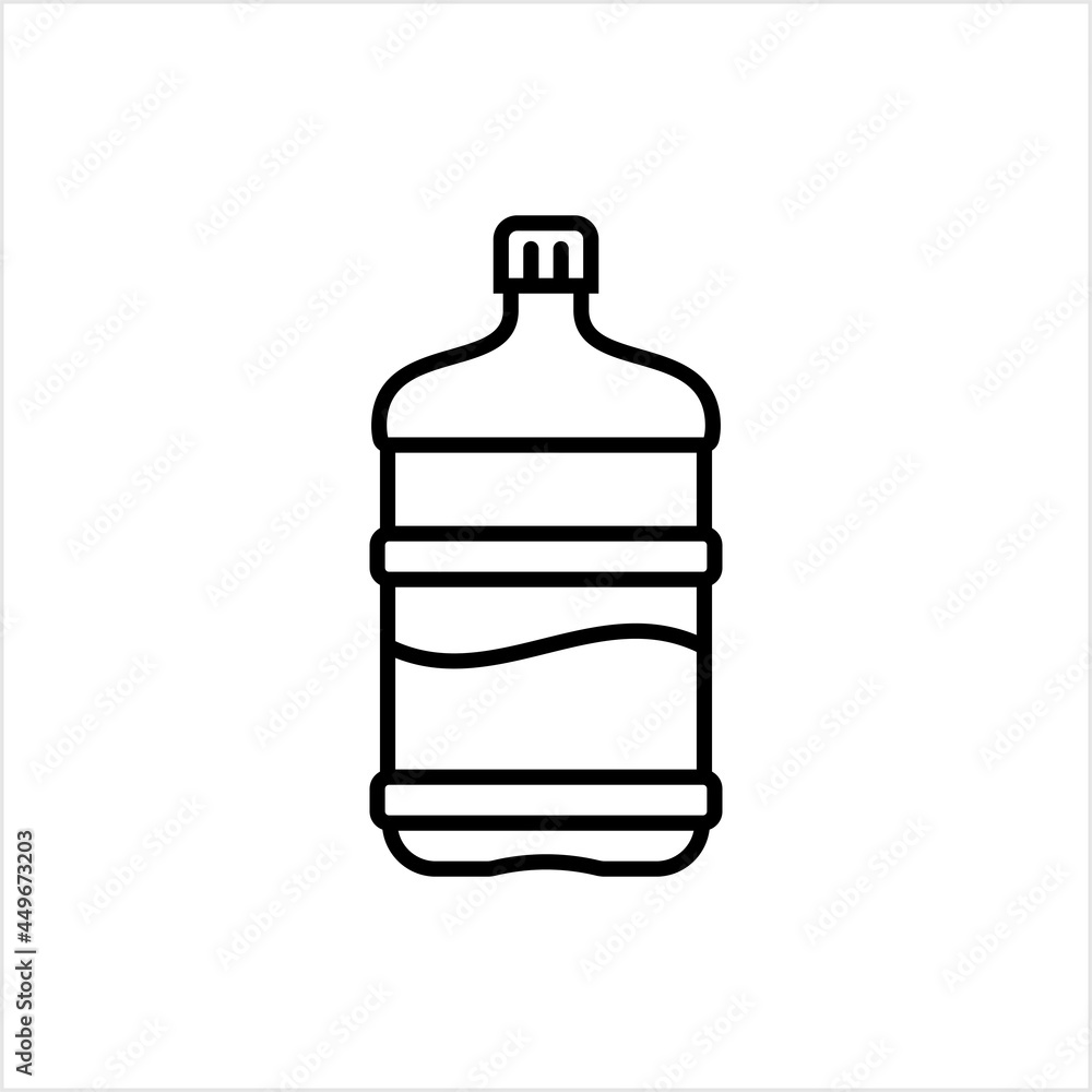 Water Gallon Vector
