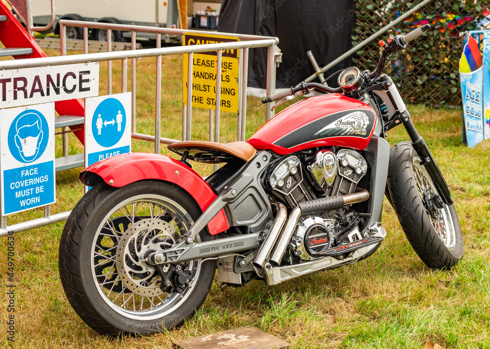 Wall Of Death Indian Scout