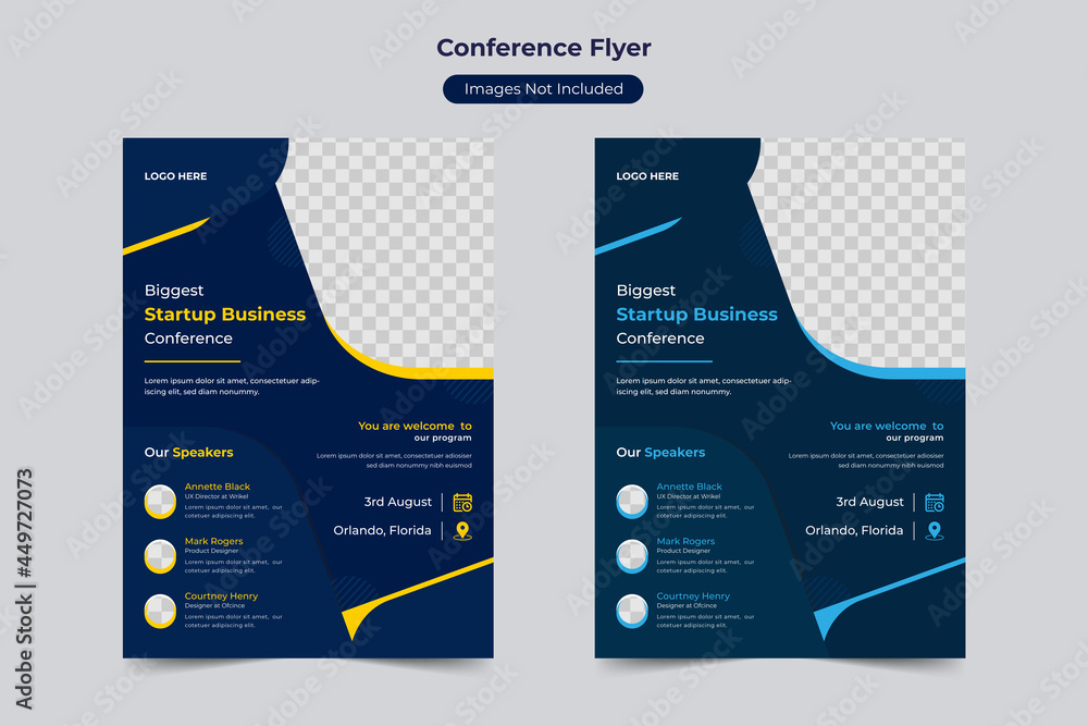 Conference Live Virtual Streaming Event Online Class Webinar Flyer ...