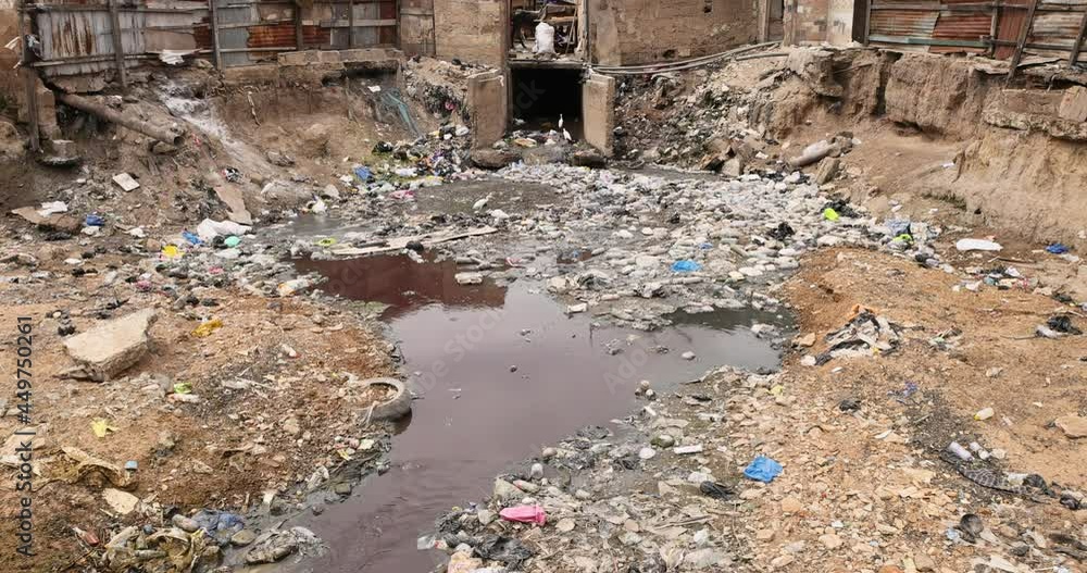 Nima Accra city toxic environment pollution poverty neighborhood. West ...