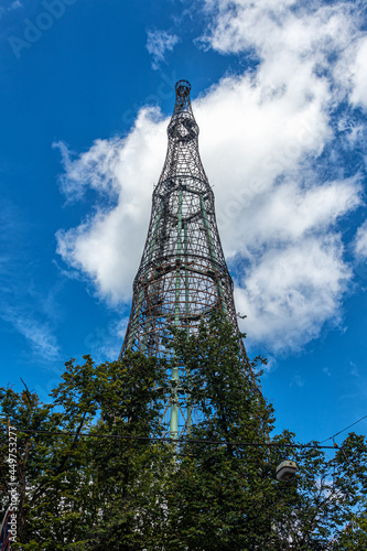 Shukhov Tower is an architectural monument of Soviet avant-gardism ...