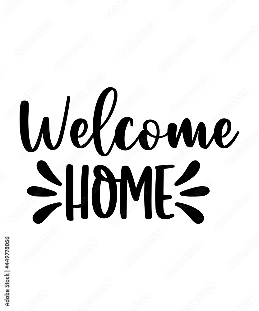 Welcome svg bundle, farmhouse sign svg, home sweet home svg, welcome ...