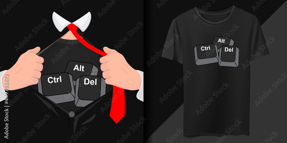 Vetor de Ctrl Alt Del Key Icon, Keyboard Shortcut for Restart Computer ...