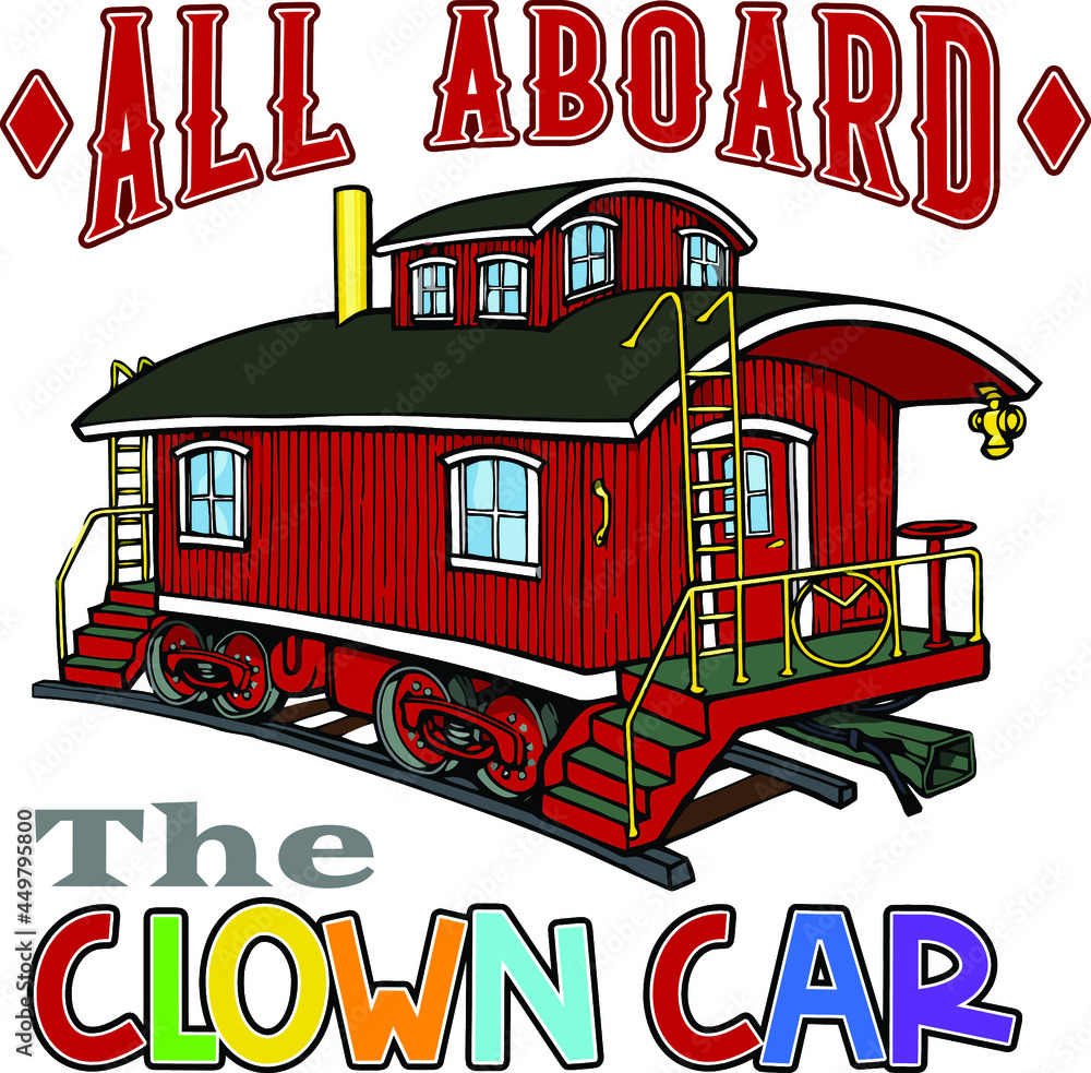 Train Caboose Cartoon