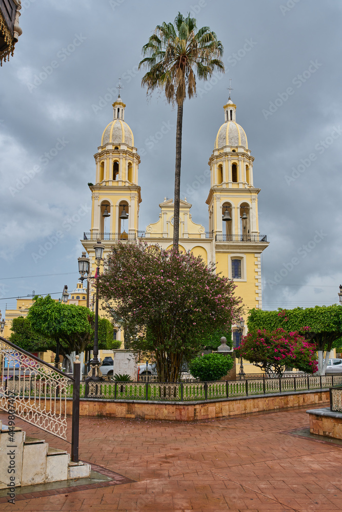 Fotografia do Stock: Plaza principal del jardín de Unión de Tula ...