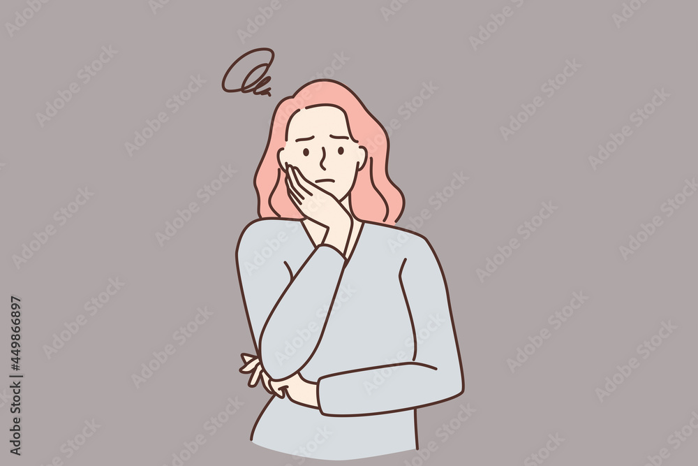 Worried Cartoon Characters