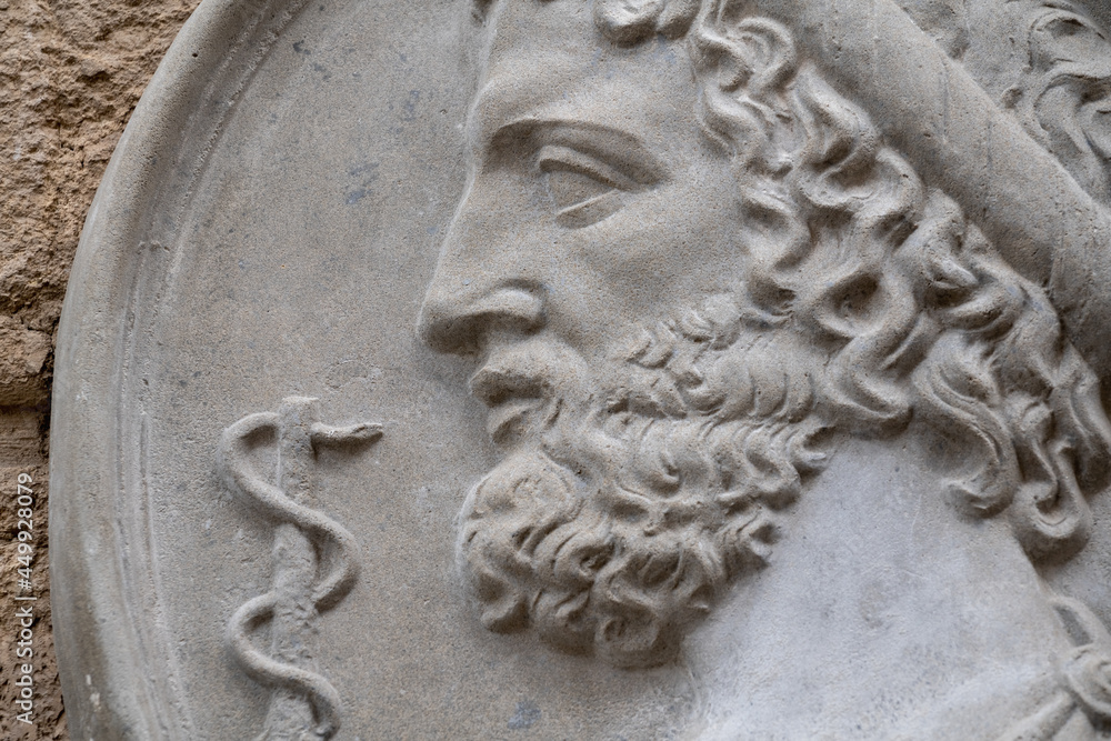 Asclepius (Aesculapius) god of treatment, the son of Apollo and ... Asclepius (Aesculapius) god of treatment, the son of Apollo and ...