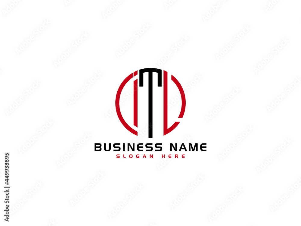Letter ITL Logo Iocn Vector Image For Business Stock Vector | Adobe Stock