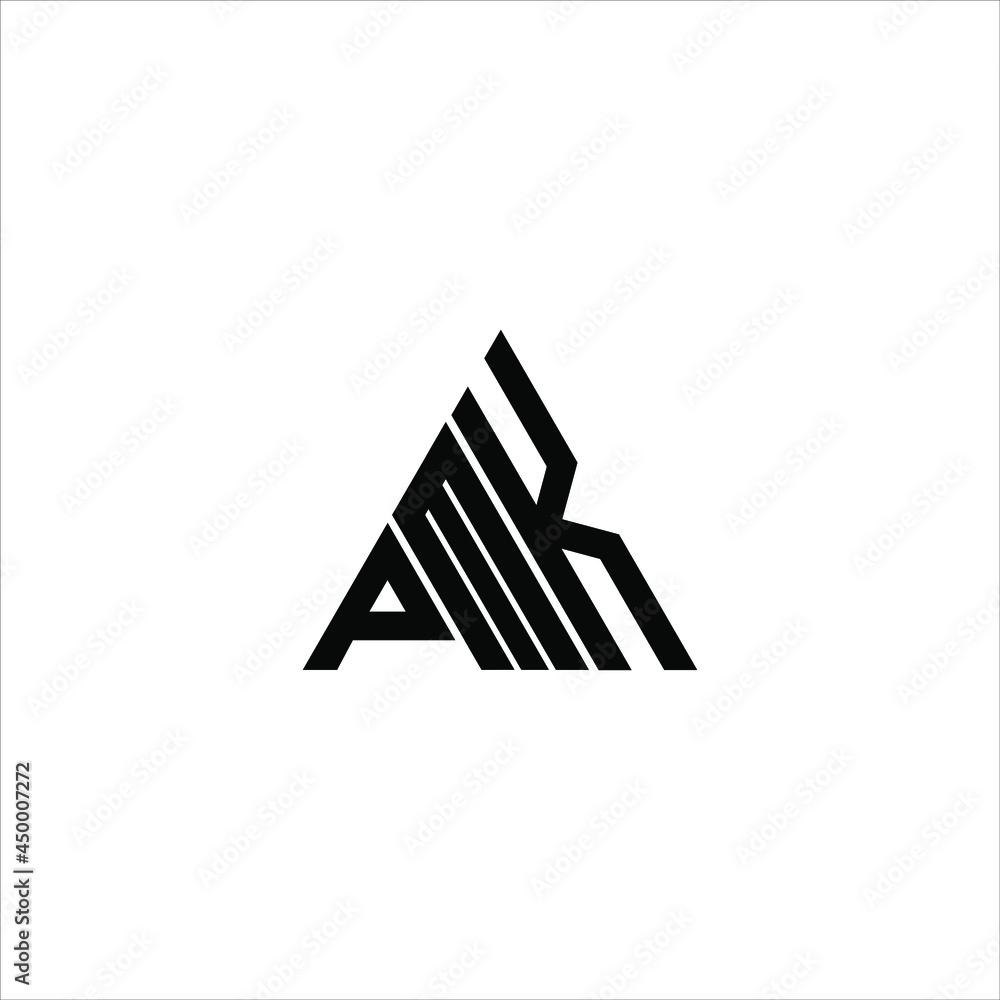 PMK letter logo creative design. PMK unique design Stock Vector | Adobe ...