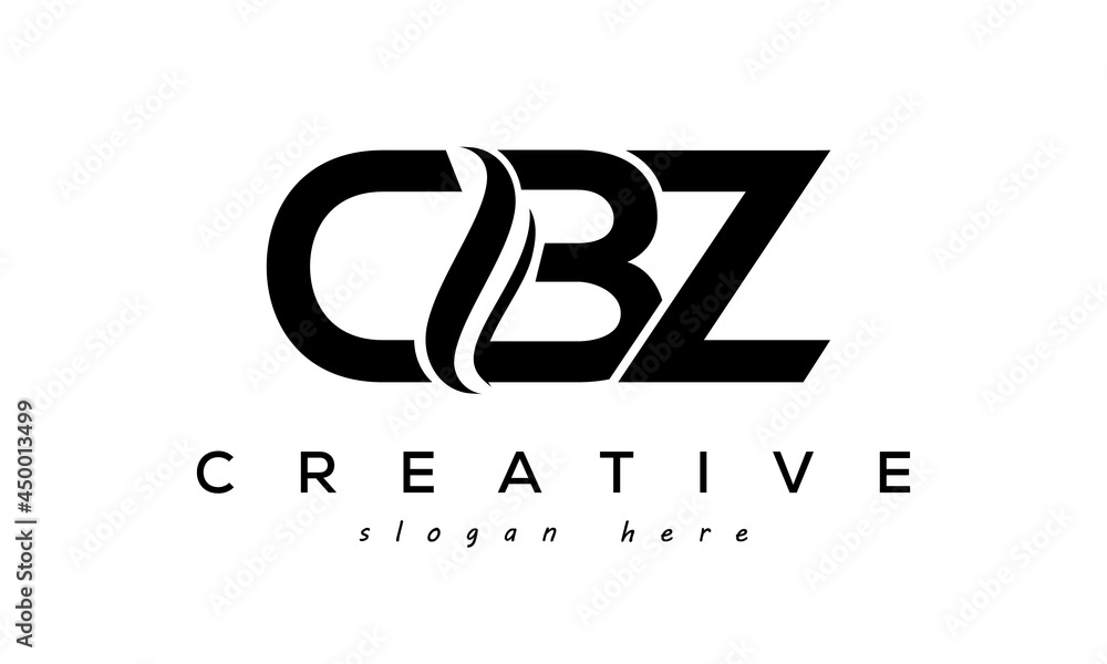 Letter CBZ creative logo design vector Stock Vector | Adobe Stock