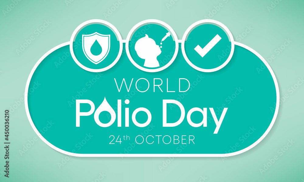 World Polio day is observed every year on October 24, poliomyelitis is ...