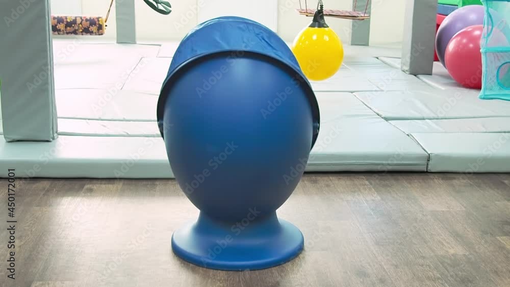 sensory integration room in the center for children. gym for gymnastics ...