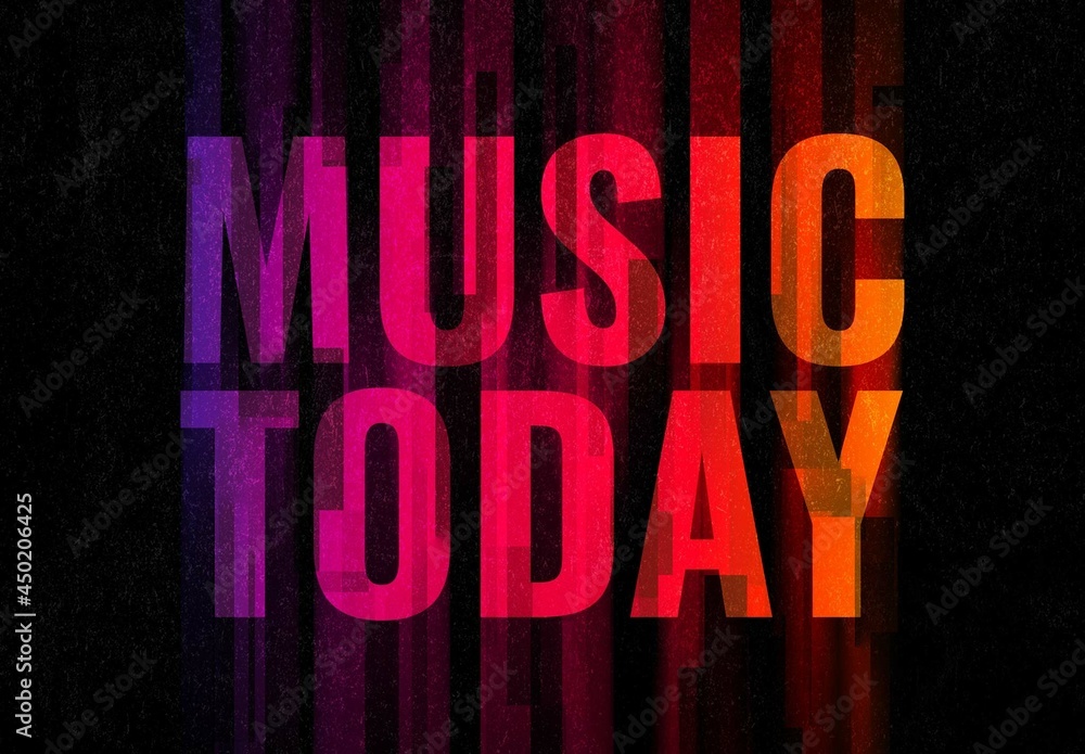 RGB Color Glitch Text Effect Mockup Stock Template | Adobe Stock