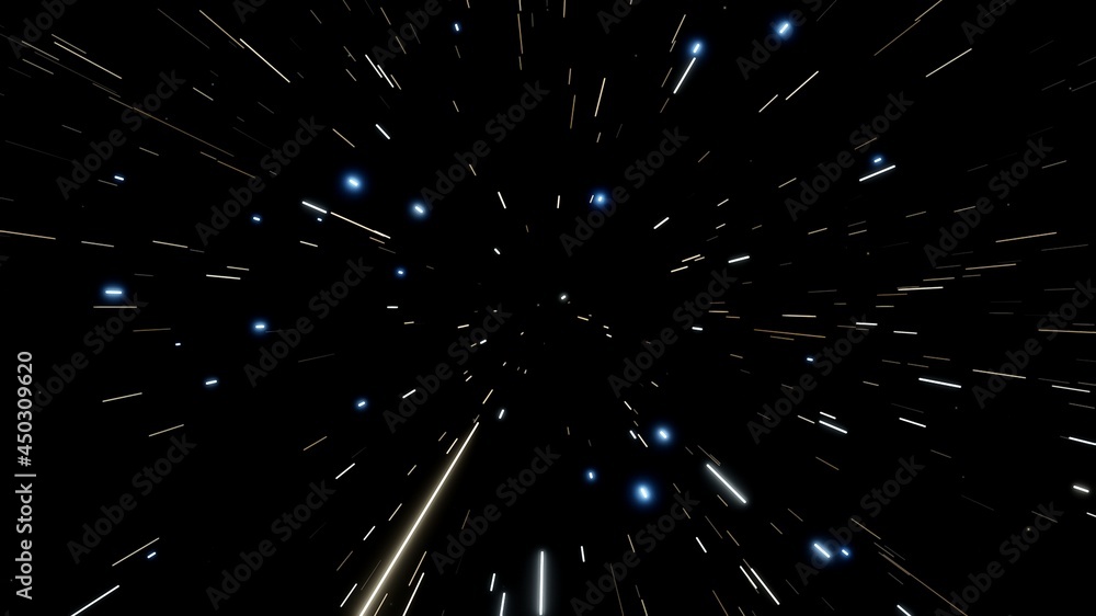 FTL, movement at the speed of light, warp, warp effect, warping in ...