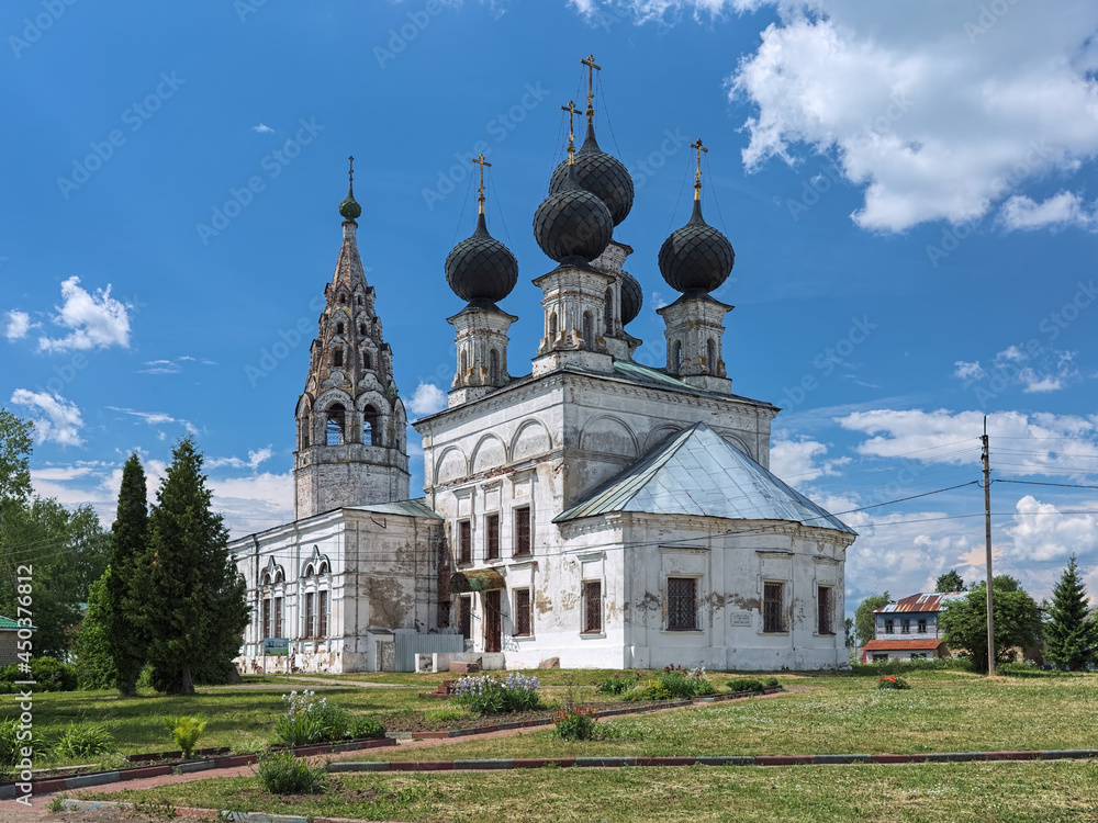 Foto Stock Resurrection Church in Susanino, Russia. The church was ...