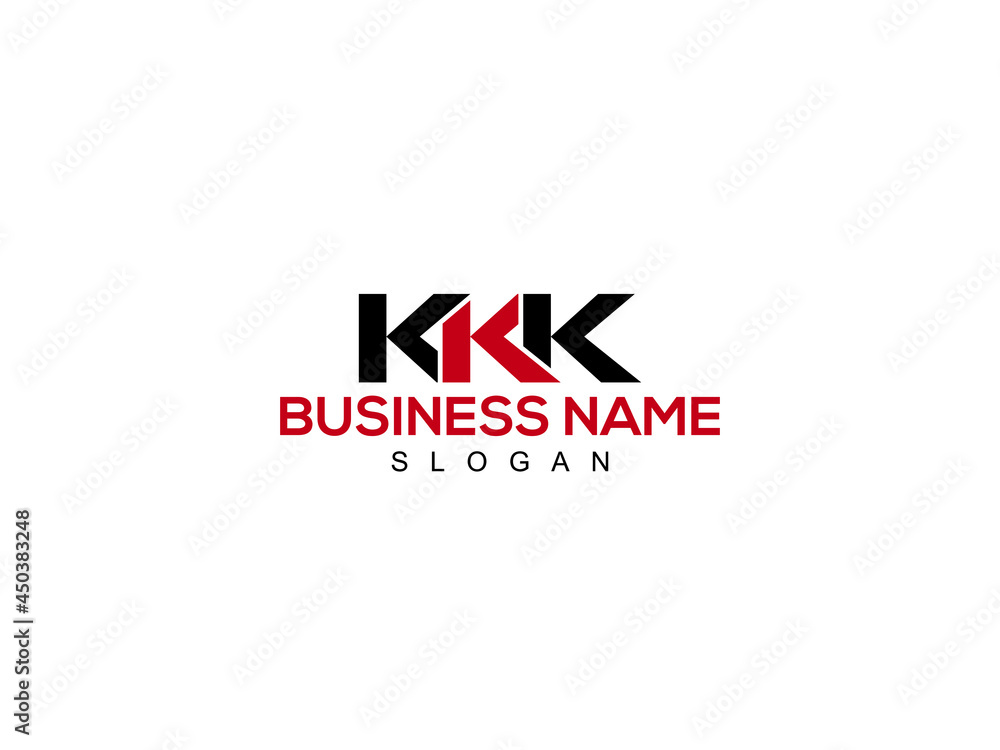 Letter KKK Logo, Creative kkk Logo Letter Vector Stock Stock Vector ...