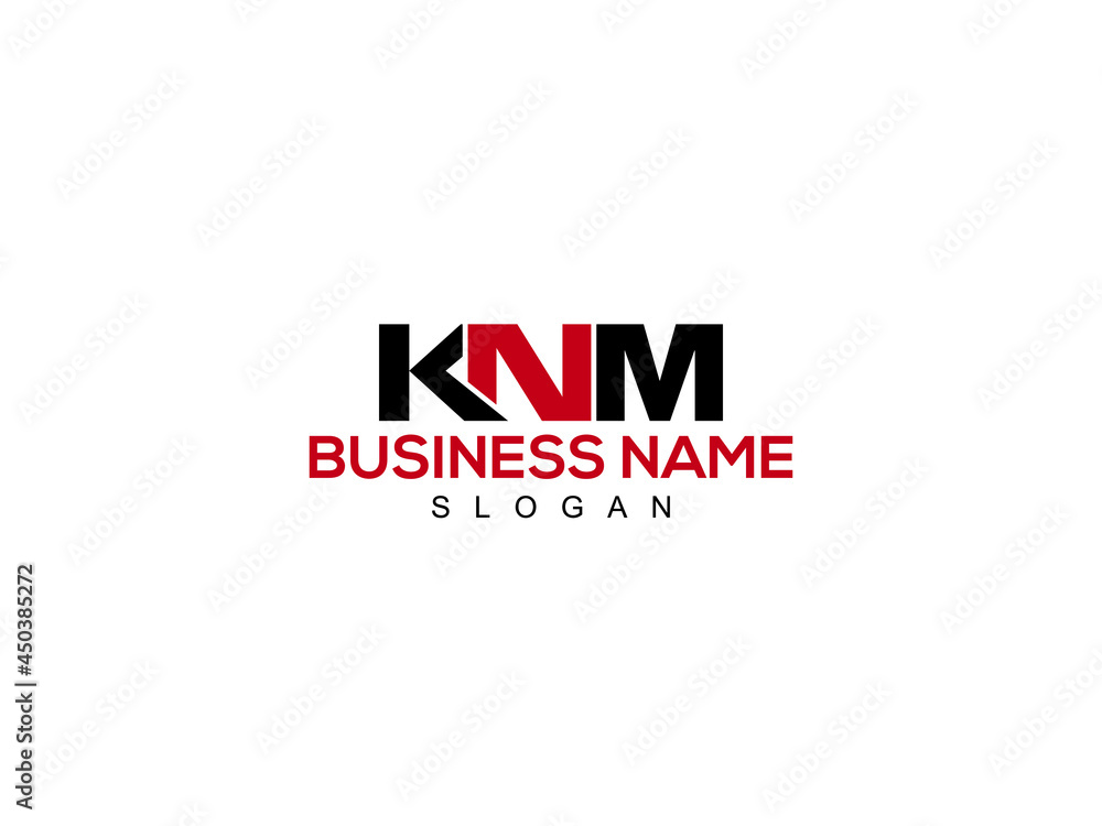 Letter KNM Logo, Creative knm Logo Letter Vector Stock Stock Vector ...