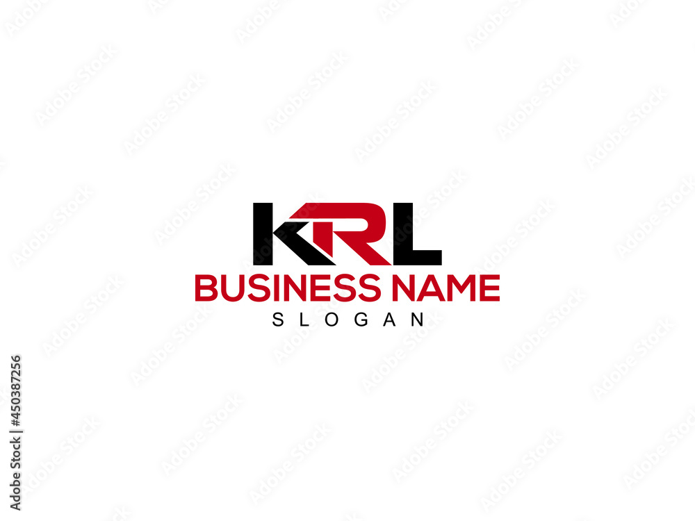 Letter KRL Logo, Creative krl Logo Letter Vector Stock Stock Vector ...