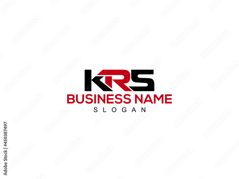 Letter KRS Logo, Creative krs Logo Letter Vector Stock Stock Vector ...