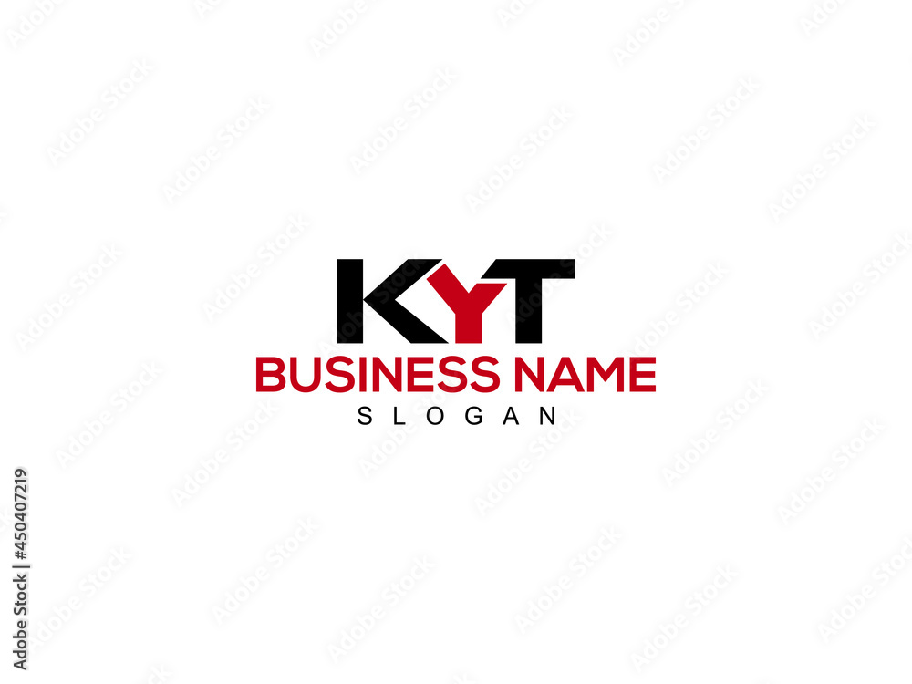 Alphabet KYT Logo Letter Vector For Business Stock Vector | Adobe Stock