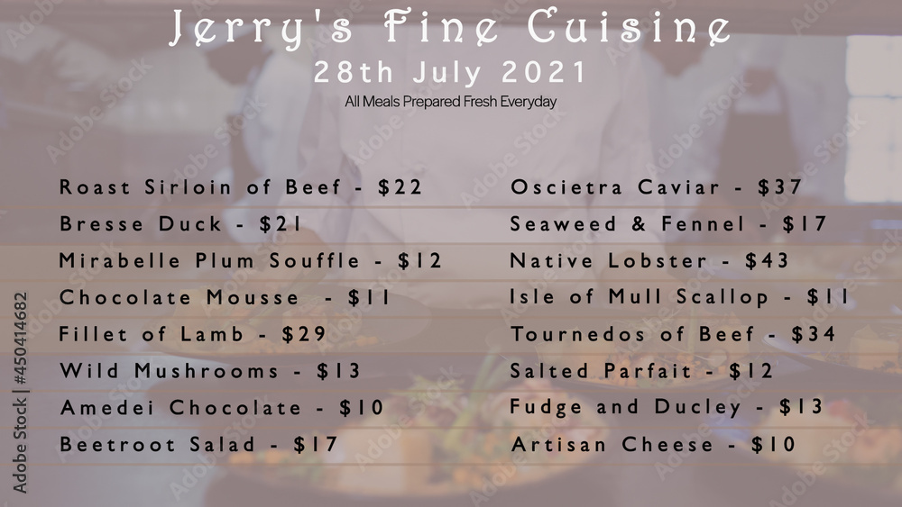 Animated List Title Stock Template | Adobe Stock