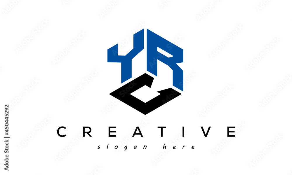 Letter YRC creative logo design vector Stock Vector | Adobe Stock