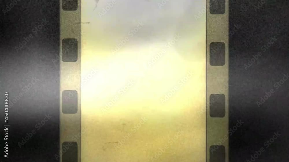 Vidéo Stock Vertical Seamless Loop of 35mm Negative Film Strip ...