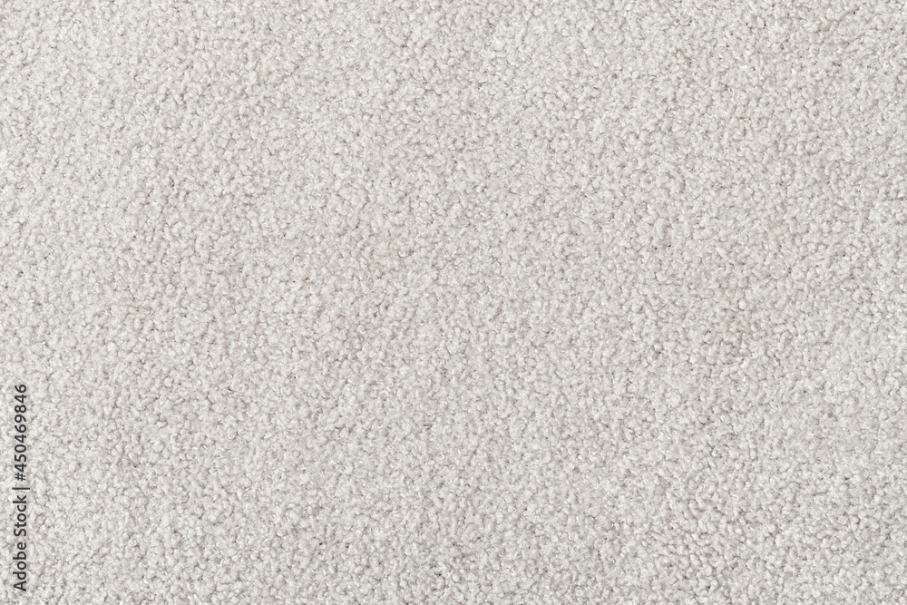 White curly wool seamless texture background. texture with short ...