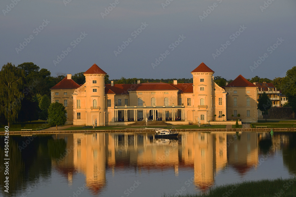 Rheinsberg Palace is a castle in Brandenburg, Germany Stock Photo ...