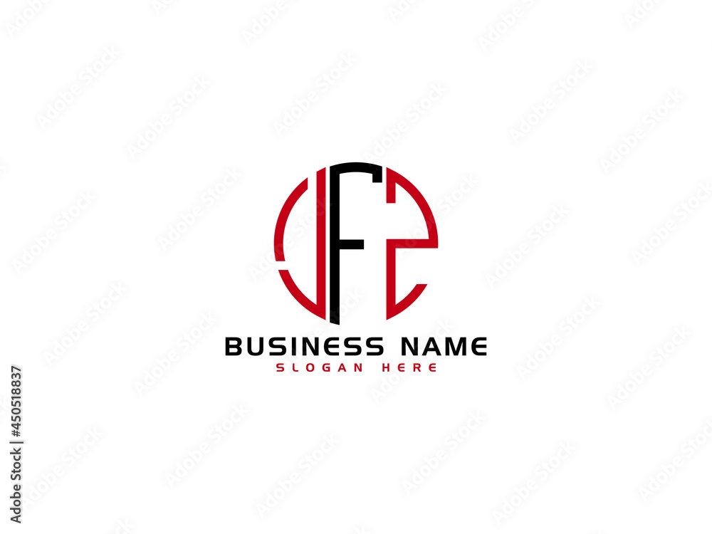 Letter LFZ Logo Iocn Vector Image For Business Stock Vector | Adobe Stock