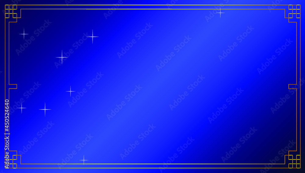 Blue background with stars Stock Vector | Adobe Stock