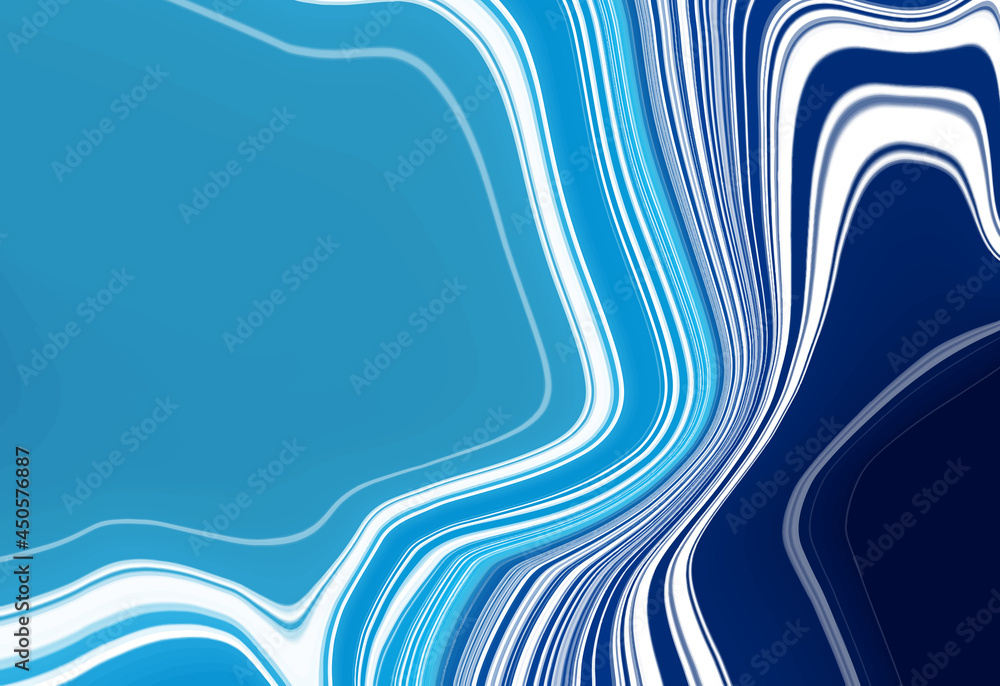 Blue background. Marble stone with blue veins. Beautiful spots and ...