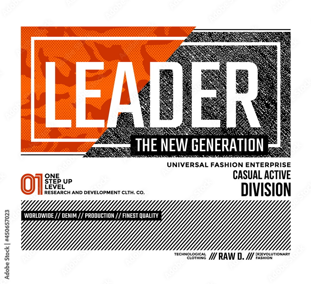 Leader new generation, modern and stylish motivational quotes ...