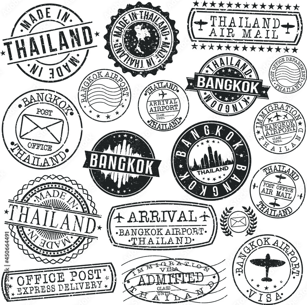 Passport Stamp From Thailand