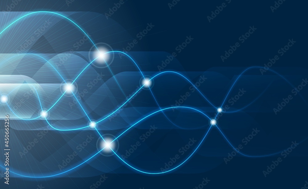 Background for a presentation on physics. Electromagnetic waves ...