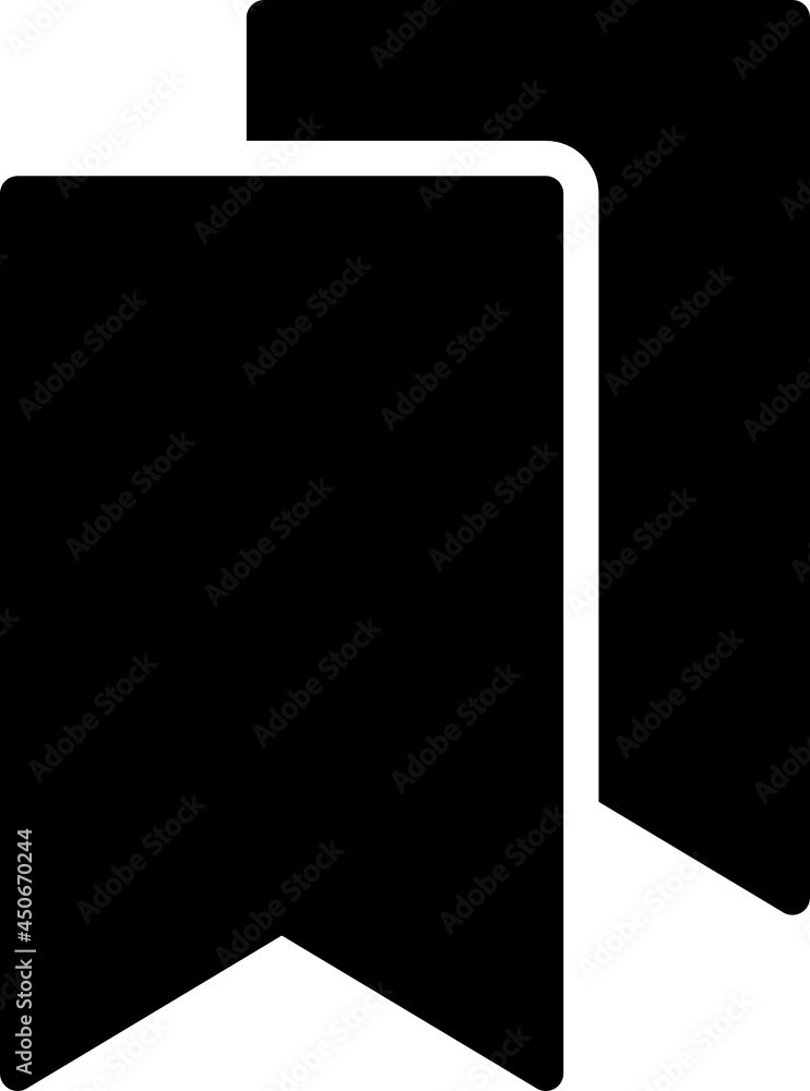 bookmark icon Stock Vector | Adobe Stock