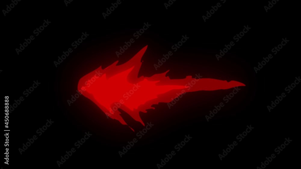 Vidéo Stock Cartoon weapon muzzle flash asset. The flash is always kept ...