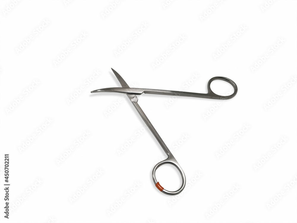 Medical Surgical Curved Metzenbaum Scissor, Using For Cut Human Body ...