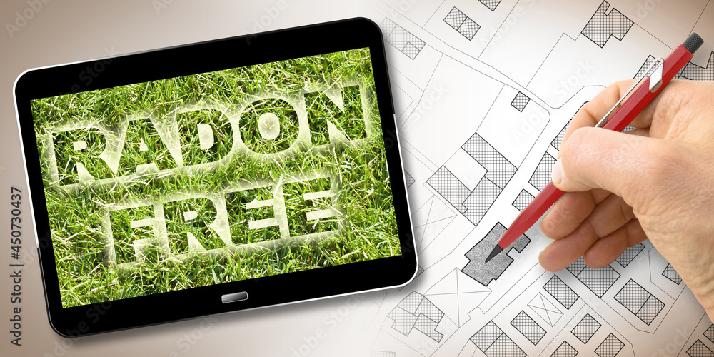 Land free from the natural dangerous radioactive gas that comes from ...