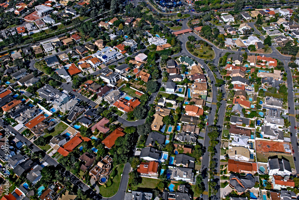 Conjunto residencial Alphaville. Barueri. São Paulo. Stock Photo ...