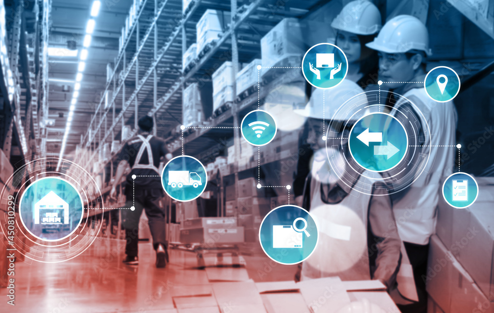 Smart warehouse management system with innovative internet of things ...