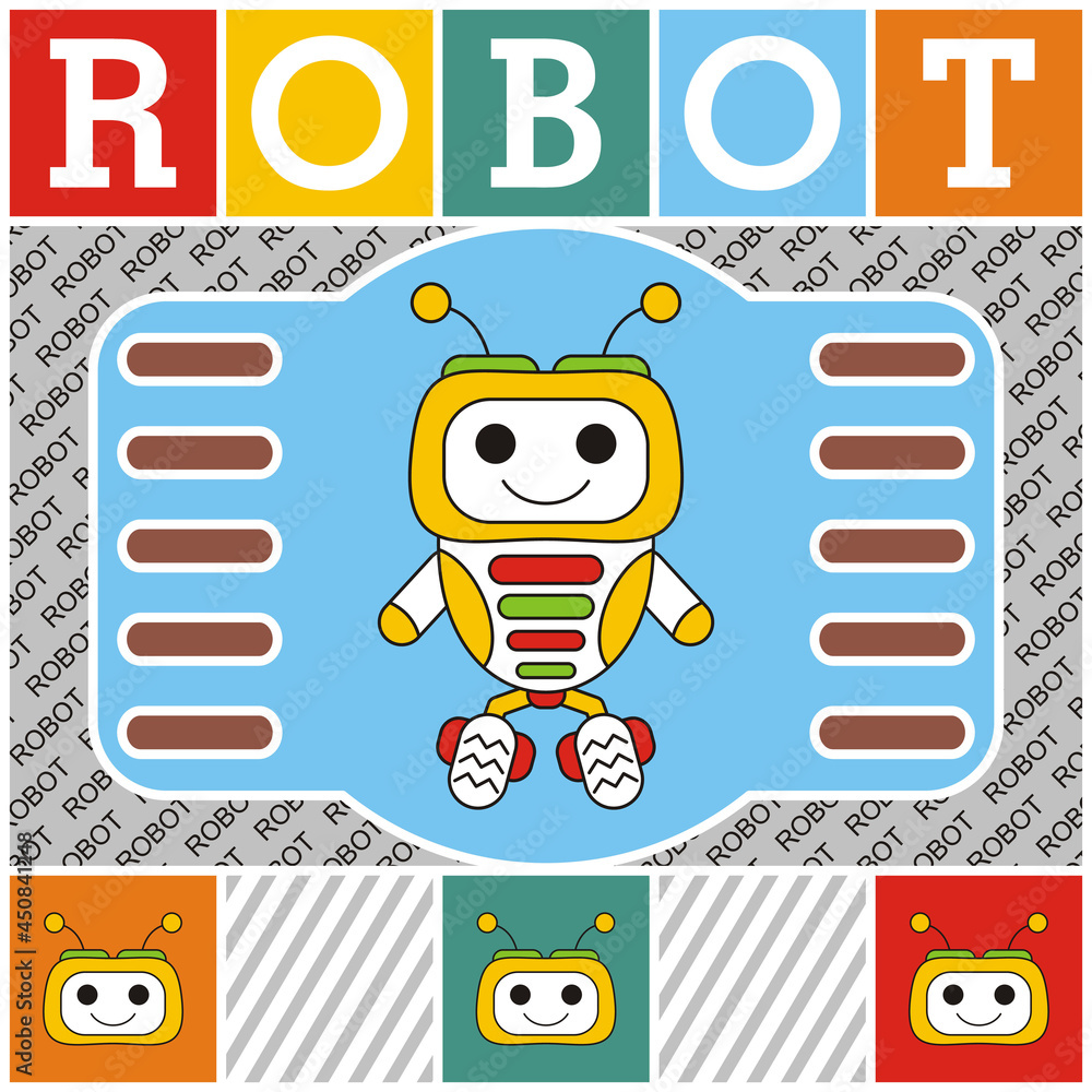 robot logo vector illustration - future technology - Artificial ...