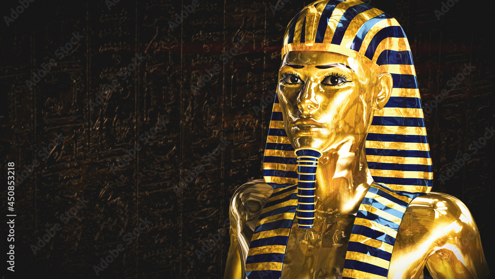 Pharaoh male - The Spirit of the Pharaohs - Pyramids - Egypt Stock ...