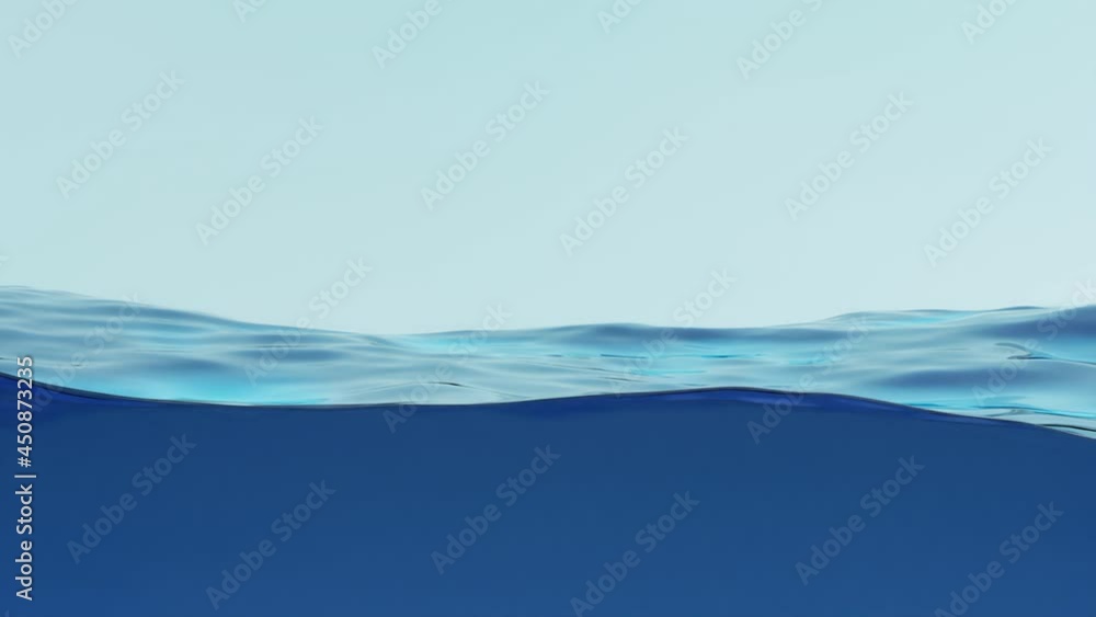 Looped animation. Water Surface Waving. Modern colorful wallpaper ...