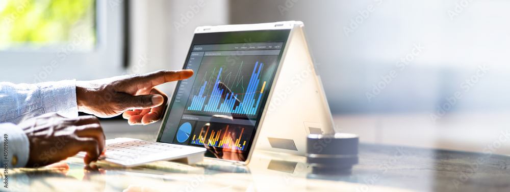 KPI Dashboard Data Analytics Stock Photo | Adobe Stock