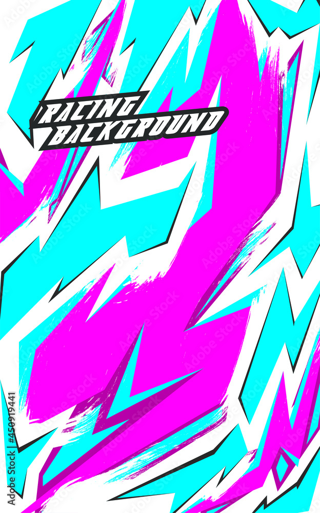 Abstract geometric backgrounds for sports and games. Abstract racing ...