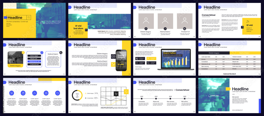 Geometric Graphic Design Project Proposal Presentation. Infographic ...