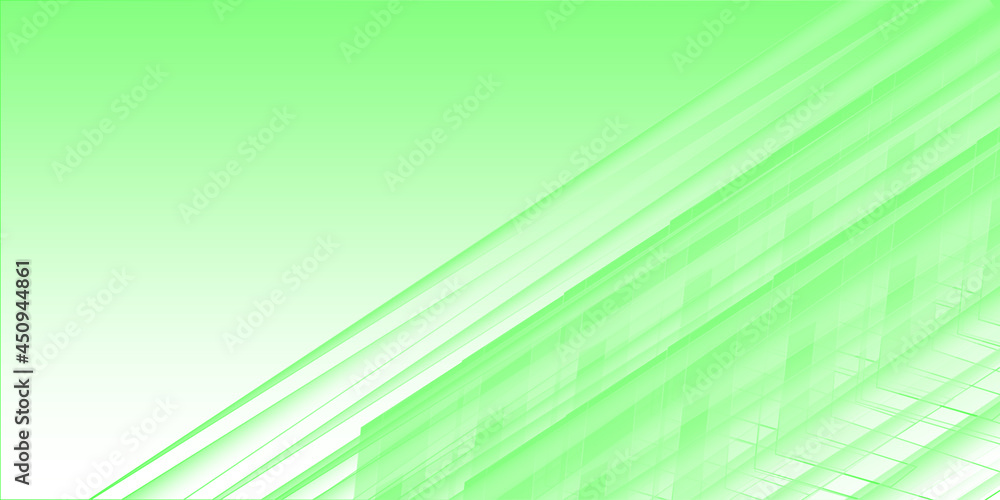 Abstract green background vector with lines Stock Vector | Adobe Stock