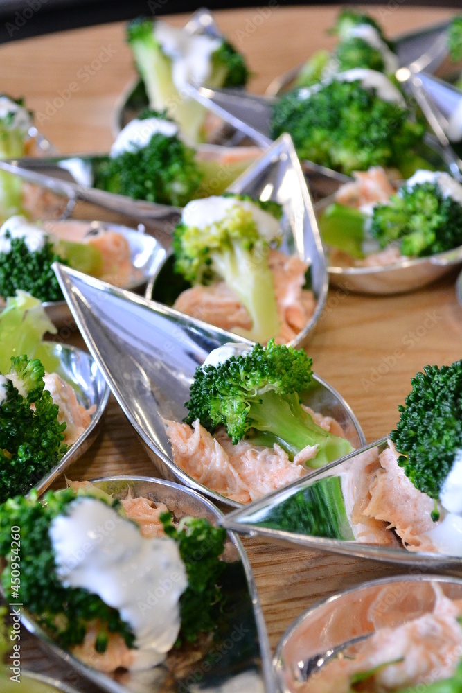 buffet party catering with lo hei yu sheng, asian and western cuisine ...