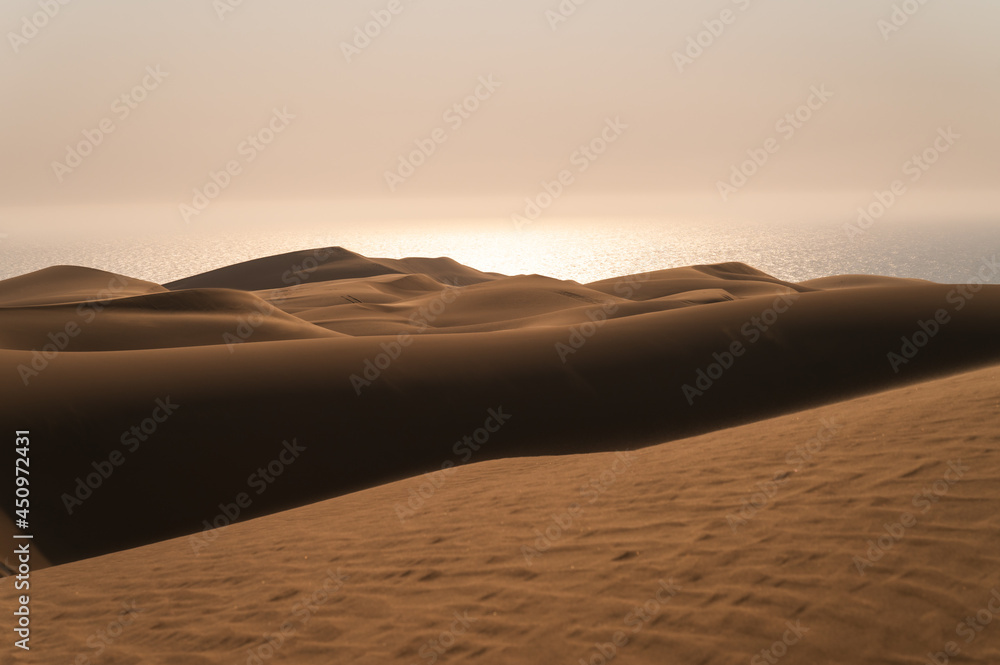 Aerial images of arid regions in Africa, harsh desert environment ...